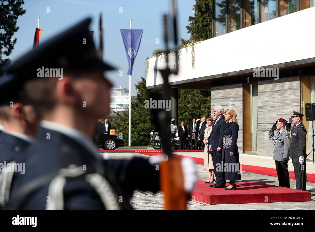 21.03.2019., Zagreb - Croatian President Kolinda Grabar Kitarovic ...