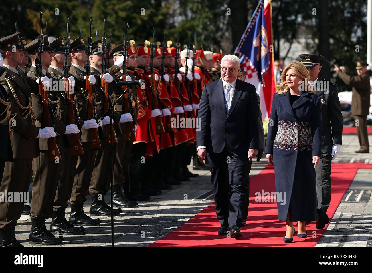 21.03.2019., Zagreb - Croatian President Kolinda Grabar Kitarovic ...
