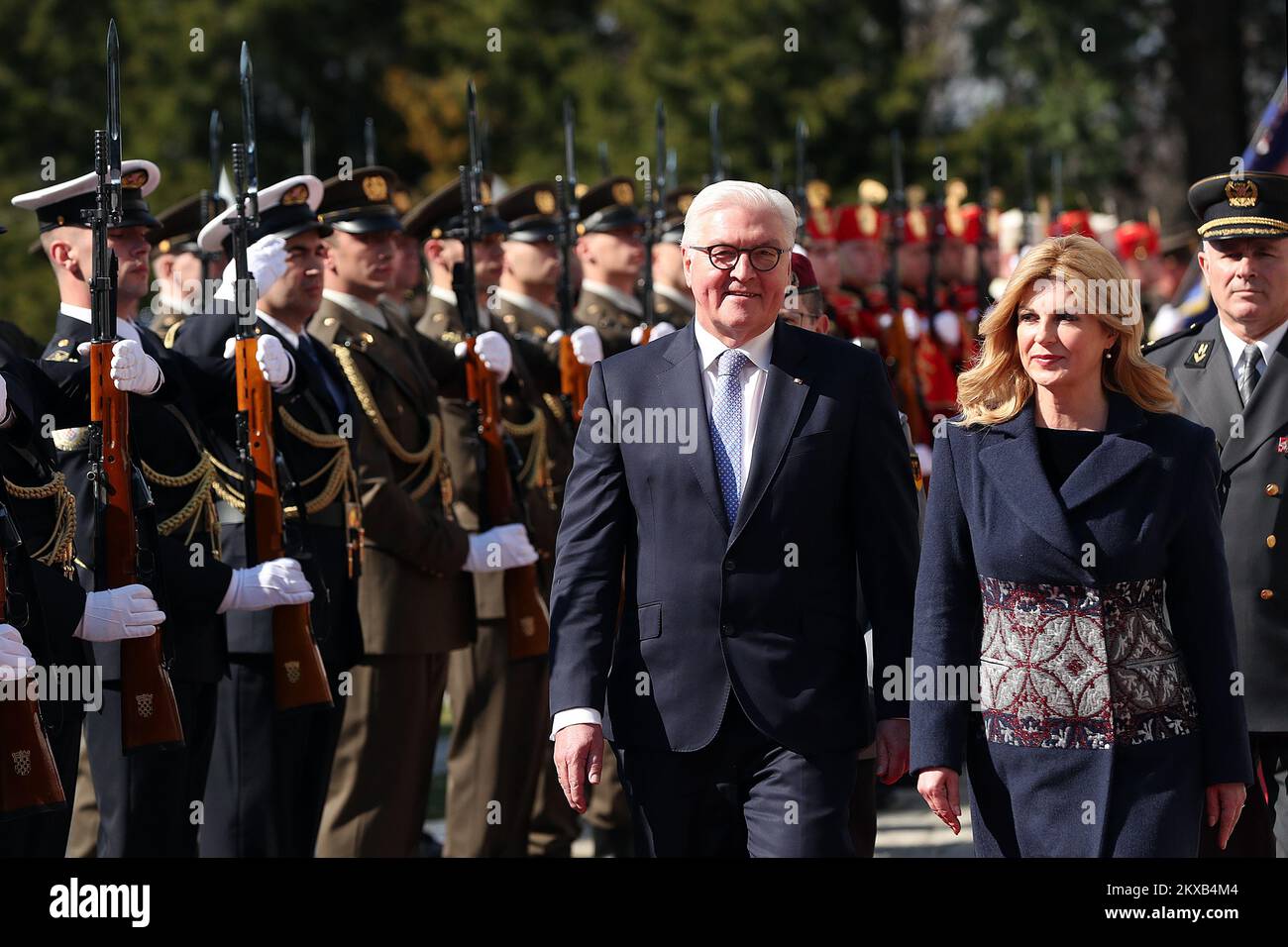 21.03.2019., Zagreb - Croatian President Kolinda Grabar Kitarovic ...