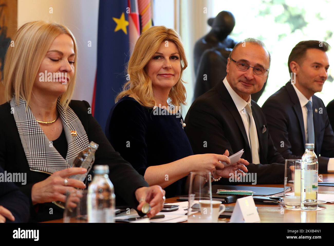 21.03.2019., Zagreb - Croatian President Kolinda Grabar Kitarovic ...