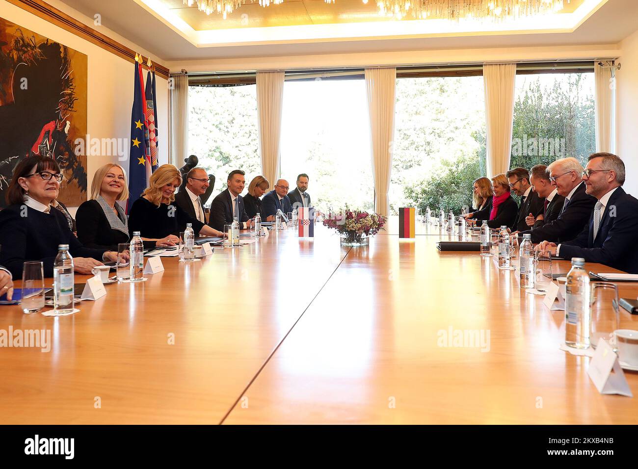 21.03.2019., Zagreb - Croatian President Kolinda Grabar Kitarovic ...