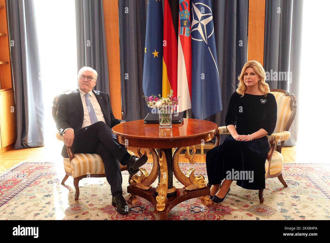 21.03.2019., Zagreb - Croatian President Kolinda Grabar Kitarovic ...