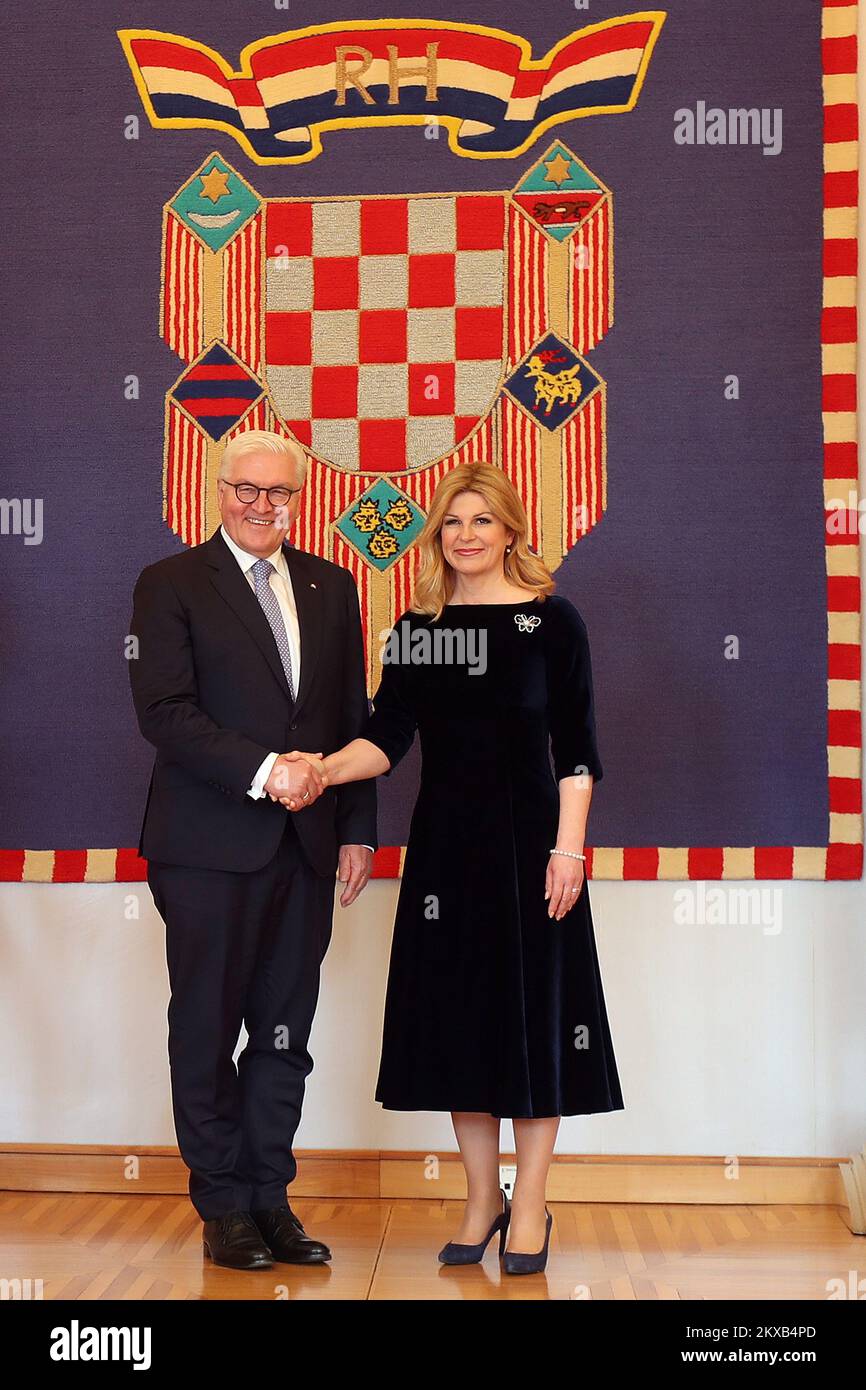 21.03.2019., Zagreb - Croatian President Kolinda Grabar Kitarovic ...