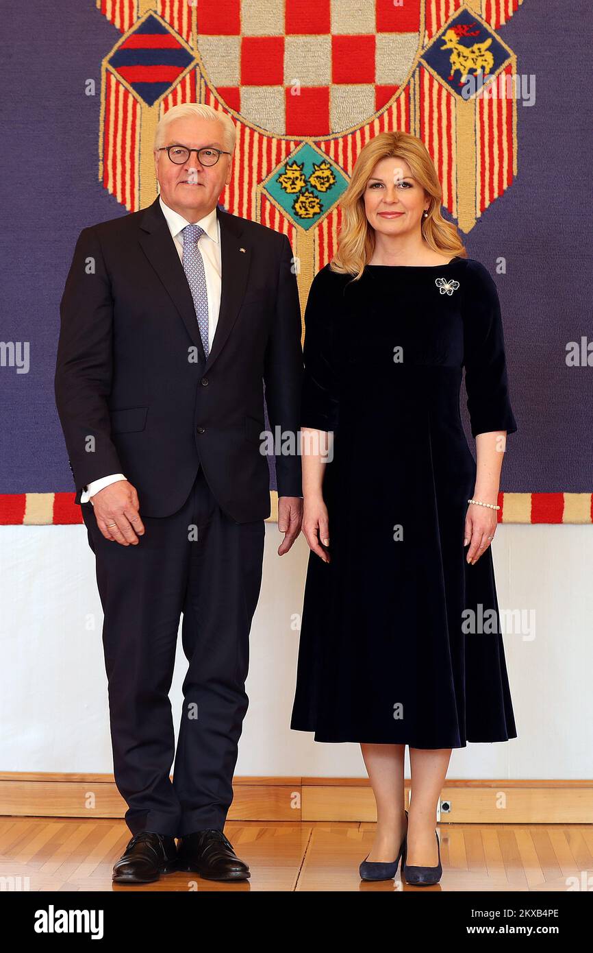21.03.2019., Zagreb - Croatian President Kolinda Grabar Kitarovic ...