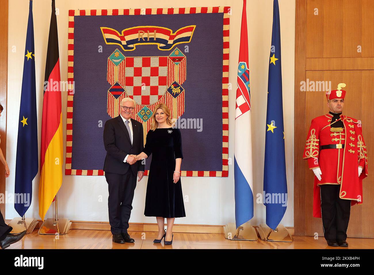 21.03.2019., Zagreb - Croatian President Kolinda Grabar Kitarovic ...