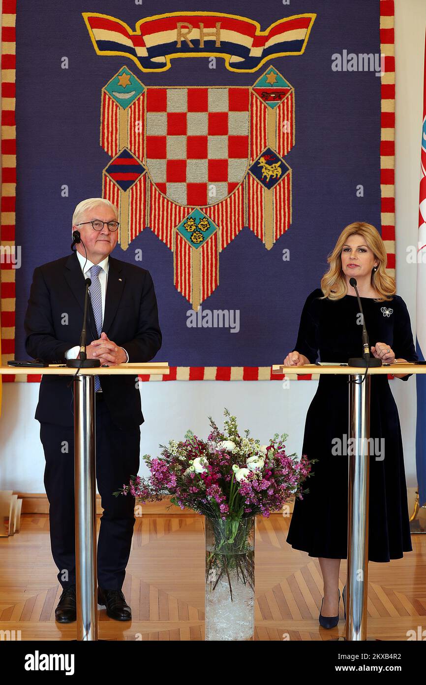 21.03.2019., Zagreb - Croatian President Kolinda Grabar Kitarovic ...