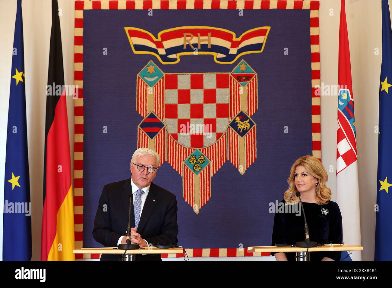 21.03.2019., Zagreb - Croatian President Kolinda Grabar Kitarovic ...
