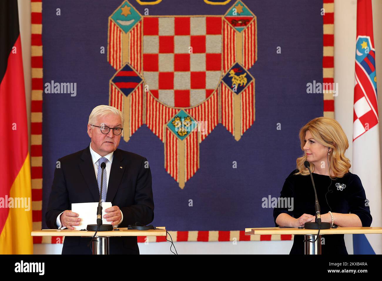 21.03.2019., Zagreb - Croatian President Kolinda Grabar Kitarovic ...