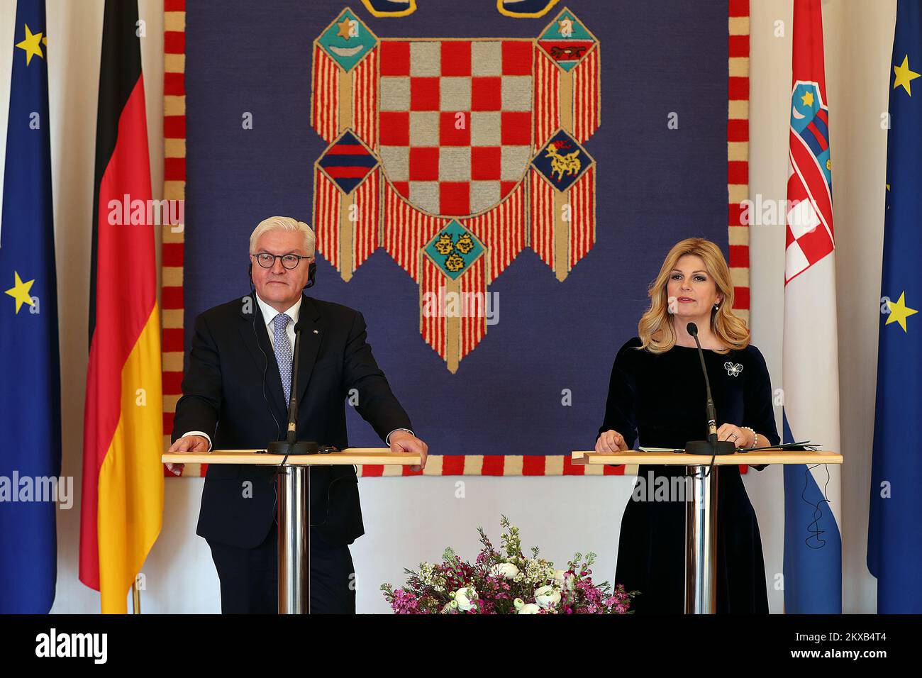 21.03.2019., Zagreb - Croatian President Kolinda Grabar Kitarovic ...