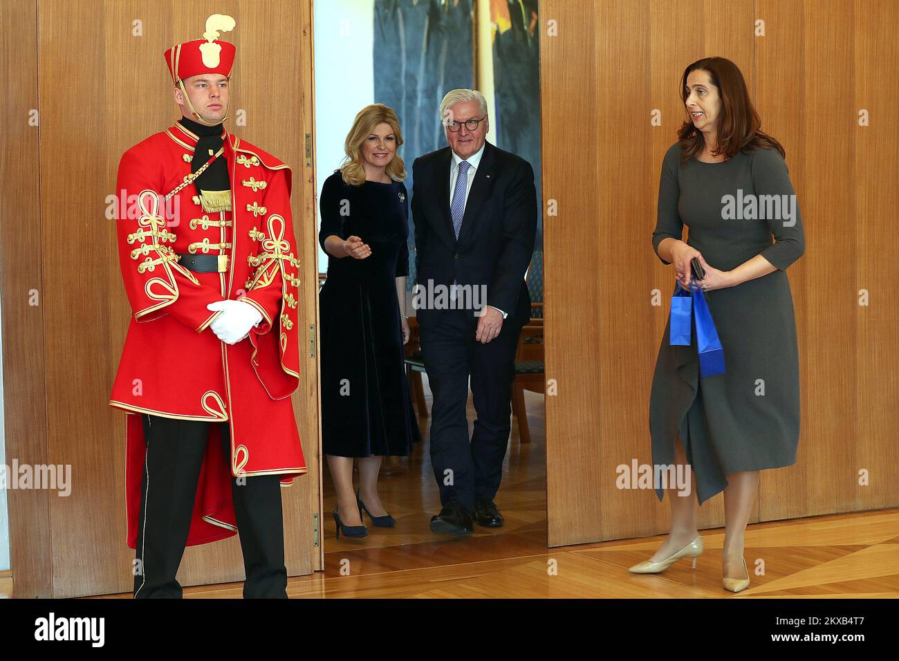 21.03.2019., Zagreb - Croatian President Kolinda Grabar Kitarovic ...