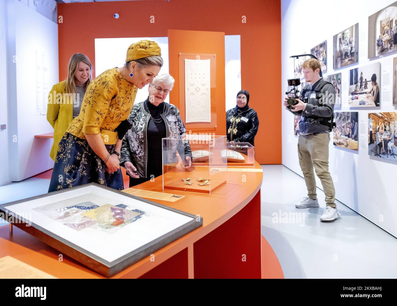 TILBURG - Queen Maxima during the Tour of the exhibition Royal ...