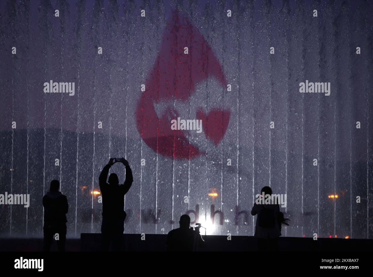 17.04.2019., Zagreb, Croatia - On the occasion of World Hemophilia Day ...