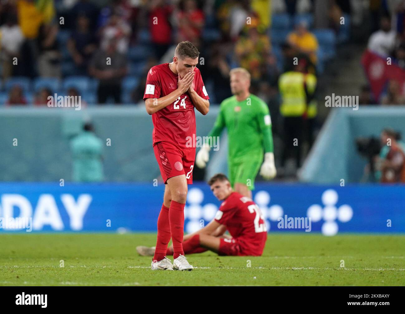 Australia v denmark qatar 2022 hi-res stock photography and images - Alamy