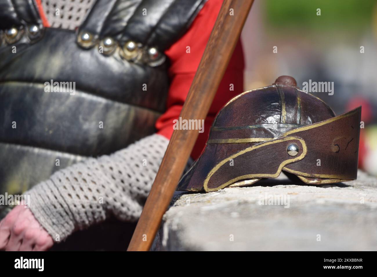 Roman guards at tomb hi-res stock photography and images - Alamy