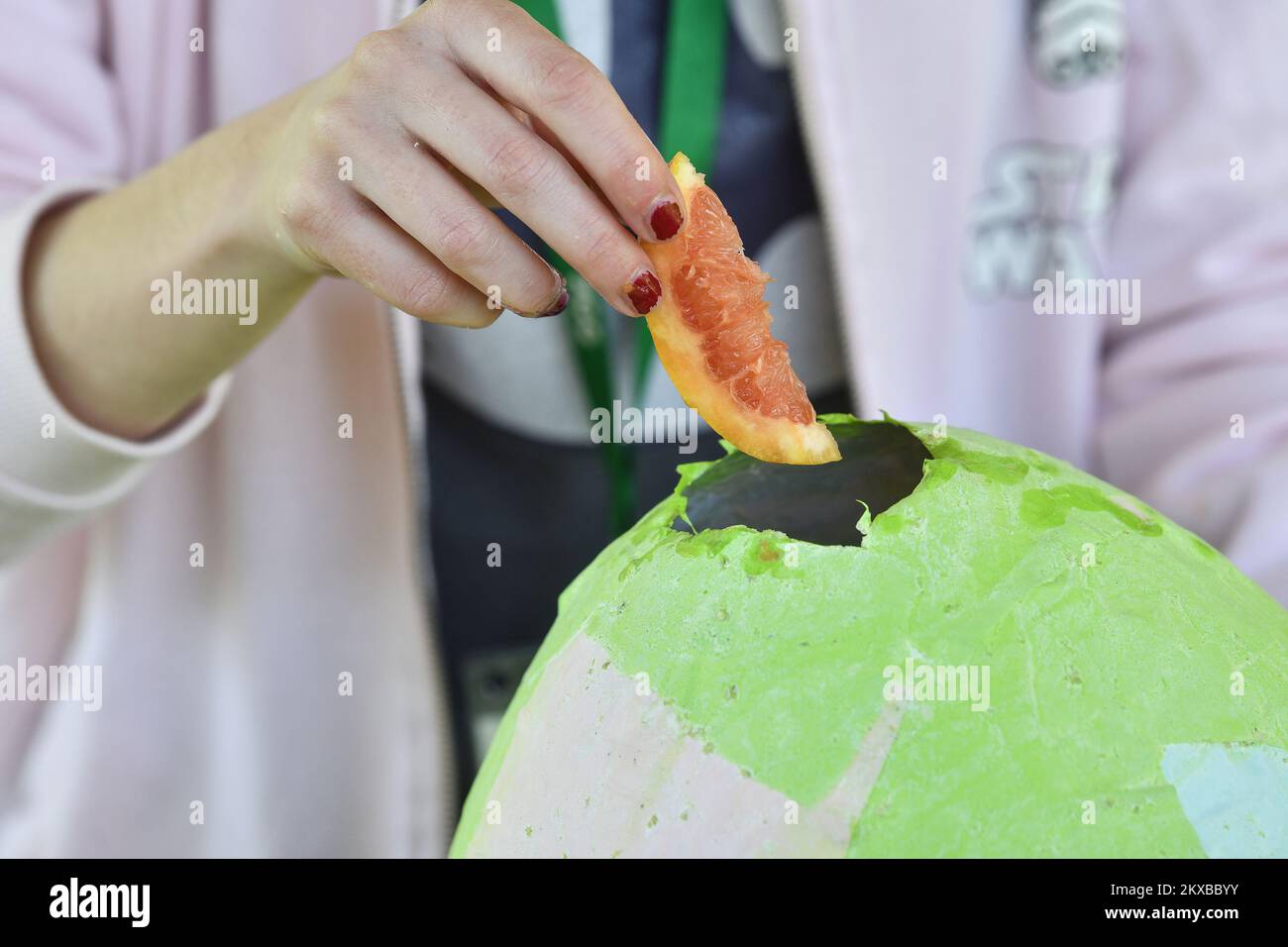 22.04.2019., Croatia, Zagreb - Animals at the Zagreb ZOO got Easter ...