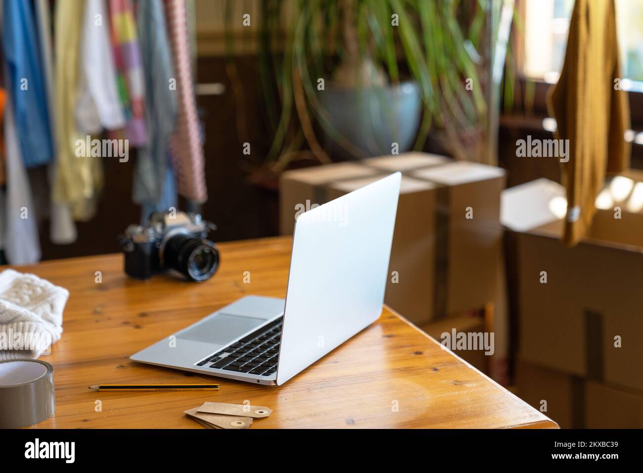 Clothing rental store Stock Photo - Alamy