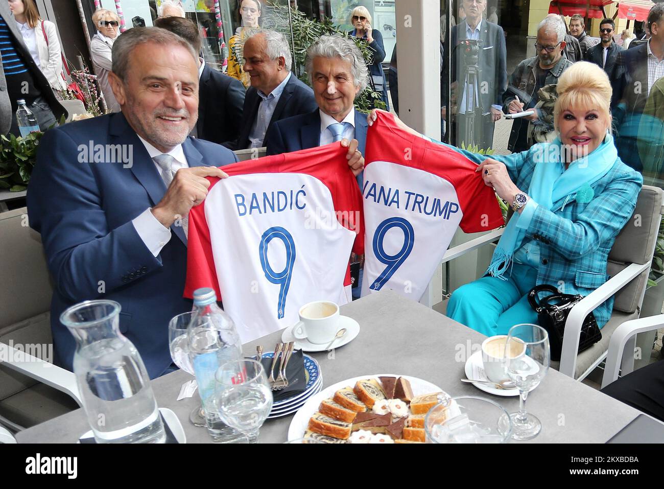 27.04.2019., Zagreb - Ivana Trump, ex-wife of president Donald Trump ...