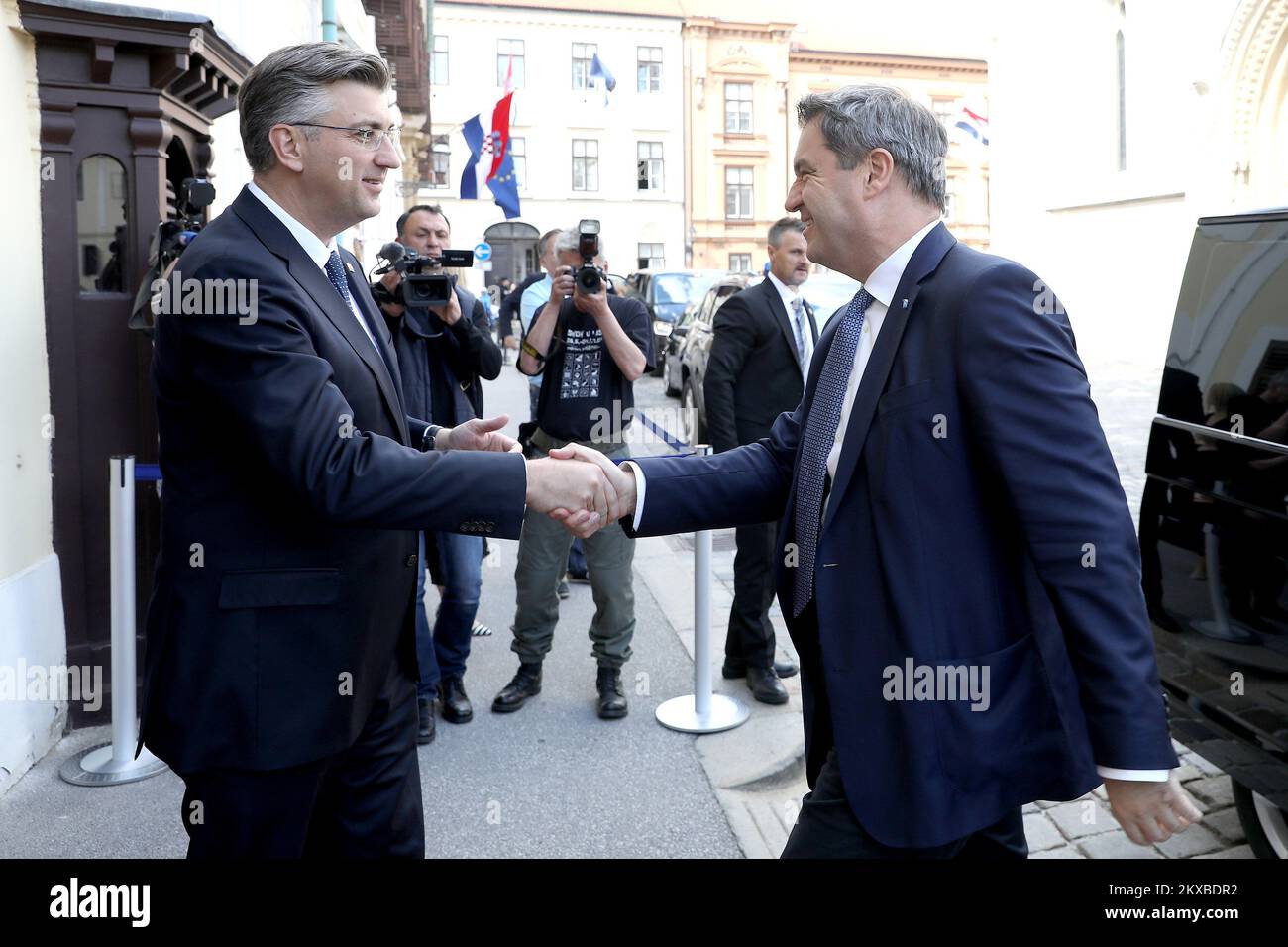 02.05.2019. Croatia, Zagreb - Croatian Prime Minister Andrej Plenkovic ...
