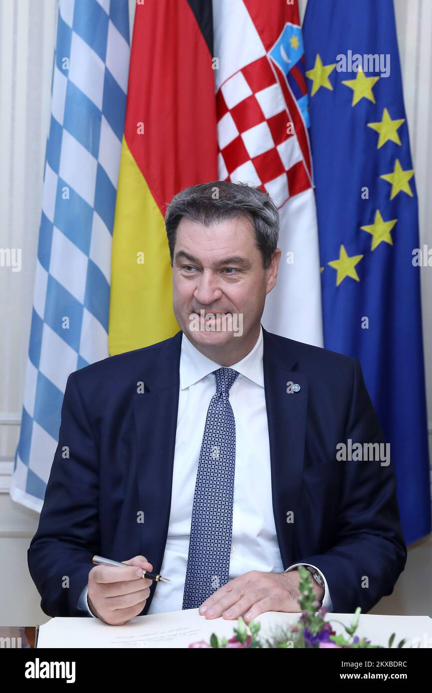 02.05.2019. Croatia, Zagreb - Croatian Prime Minister Andrej Plenkovic ...