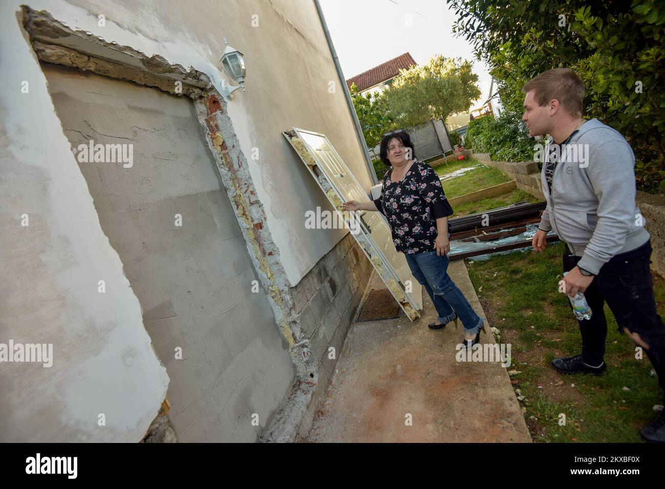 09.05.2019., Biograd na moru, 57-year-old Zeljko Perkovic, got walled ...