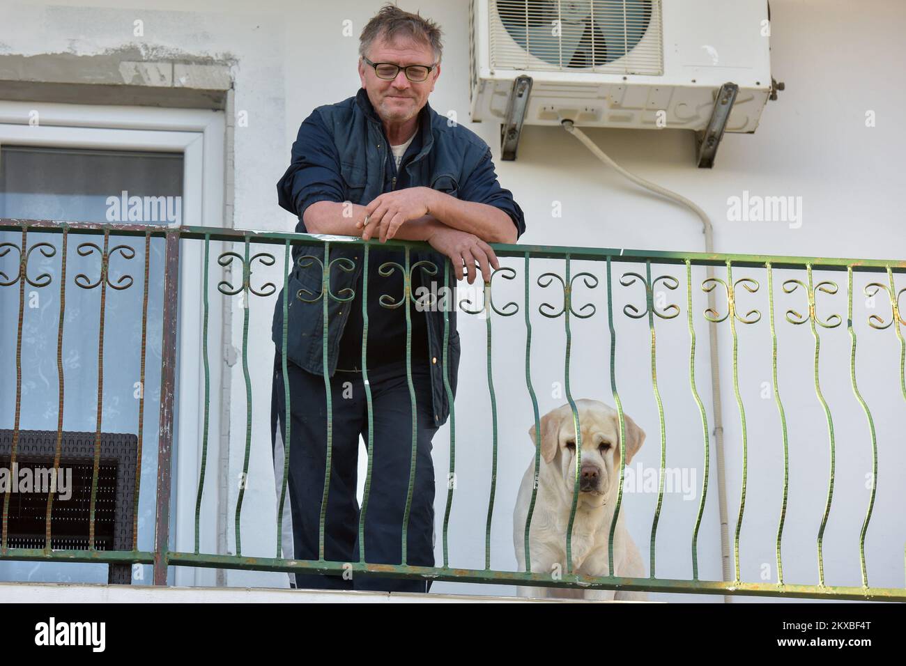 09.05.2019., Biograd na moru, 57-year-old Zeljko Perkovic, got walled ...