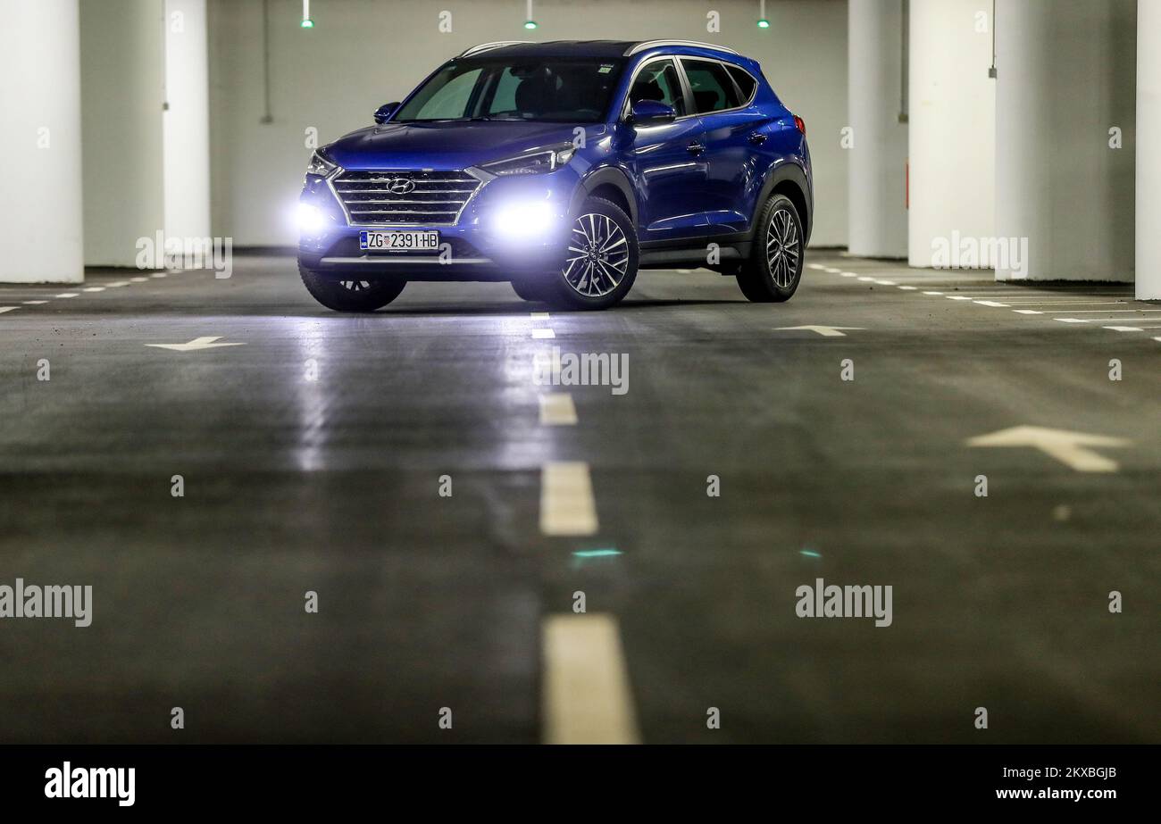 02.01.2019., Zagreb, Croatia - Car Hyundai Tucson. Photo: Slavko Midzor ...