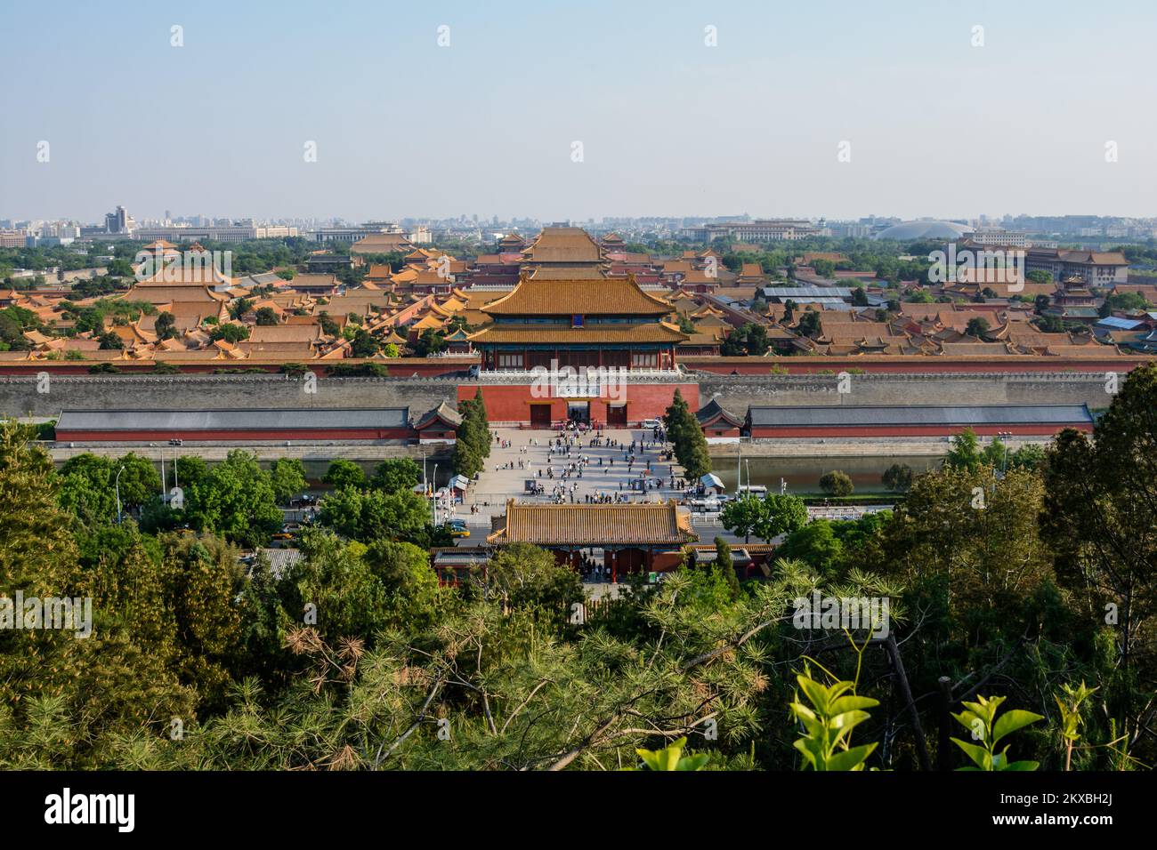 The Forbidden City. Beijing China. History of civilization Stock Photo ...