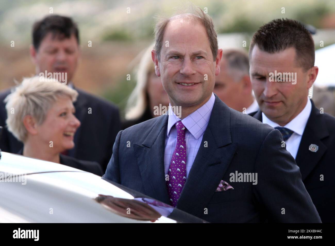 16.05.2019.,Airport Split, Kastela - Prince Edward, the Earl of Wessex ...