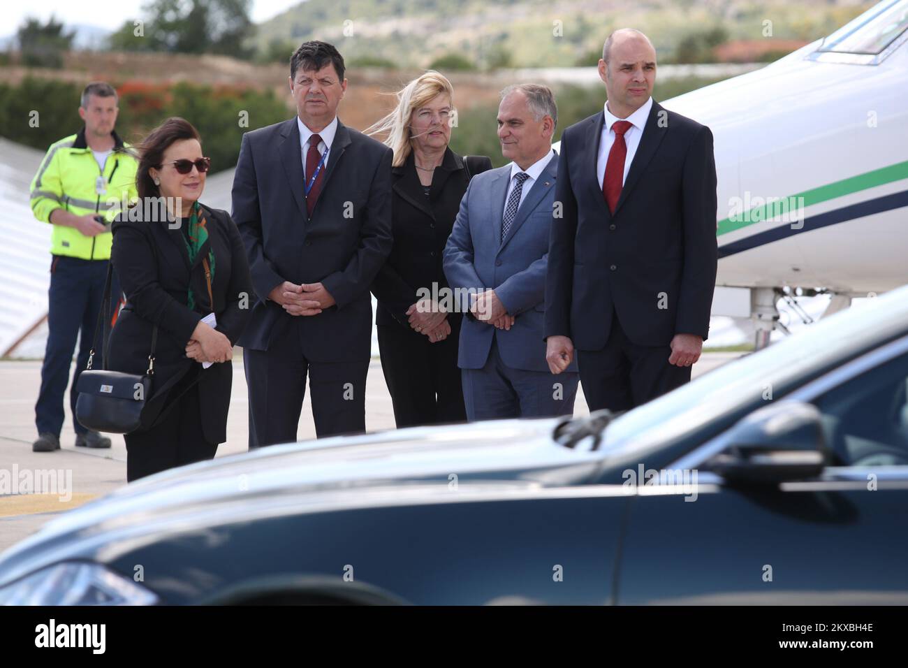 16.05.2019.,Airport Split, Kastela - Prince Edward, the Earl of Wessex ...