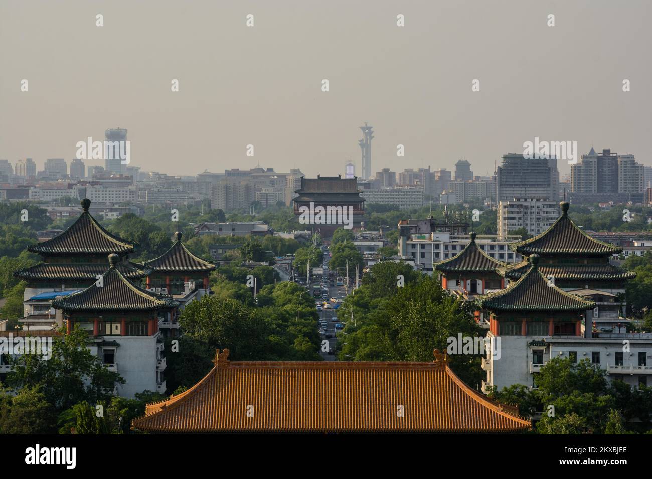 Beijing China. History of civilization. A view of the history and ...