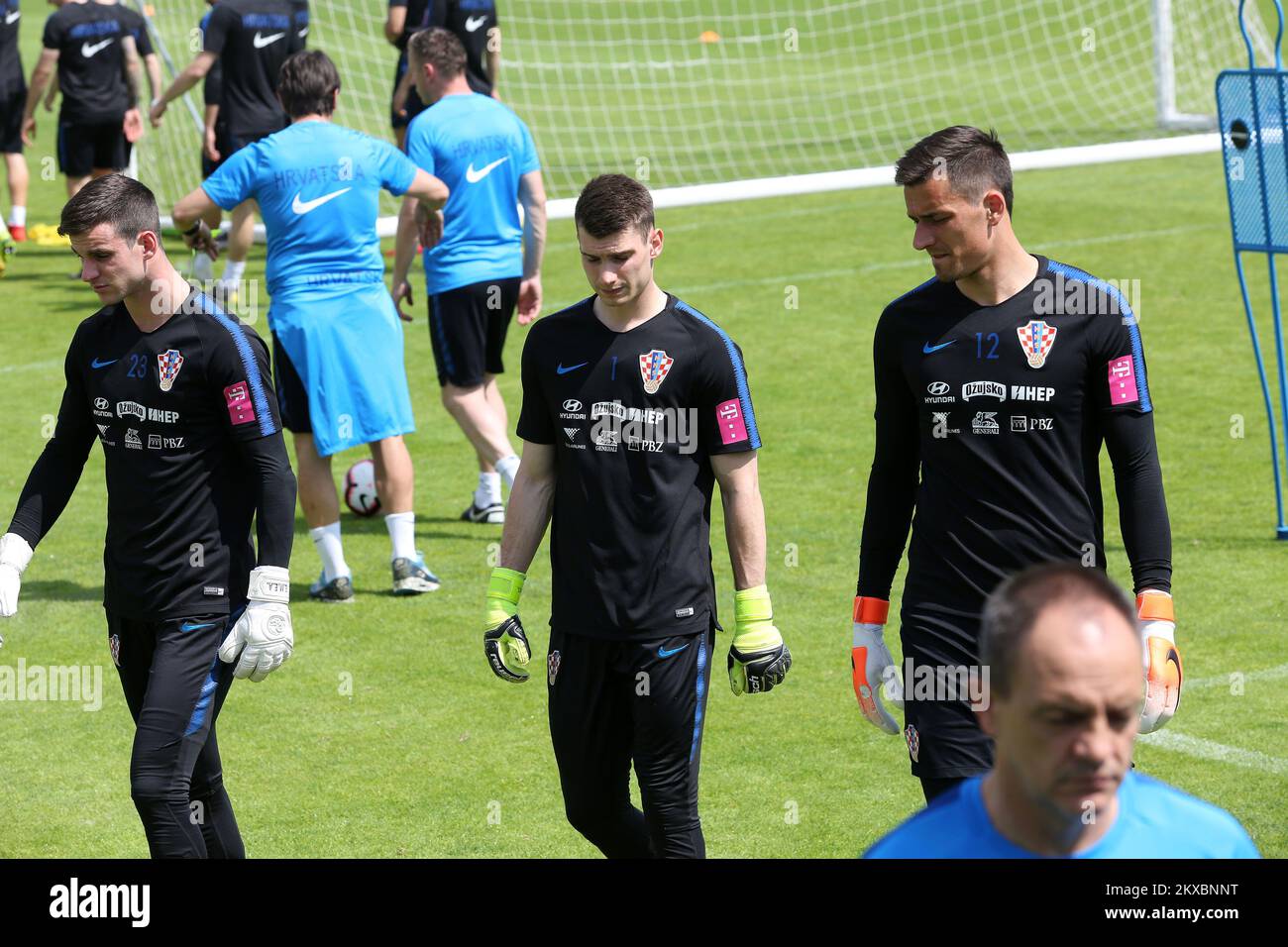03.06.2019., Rijeka, Croatia - Training of Croatian football team at ...