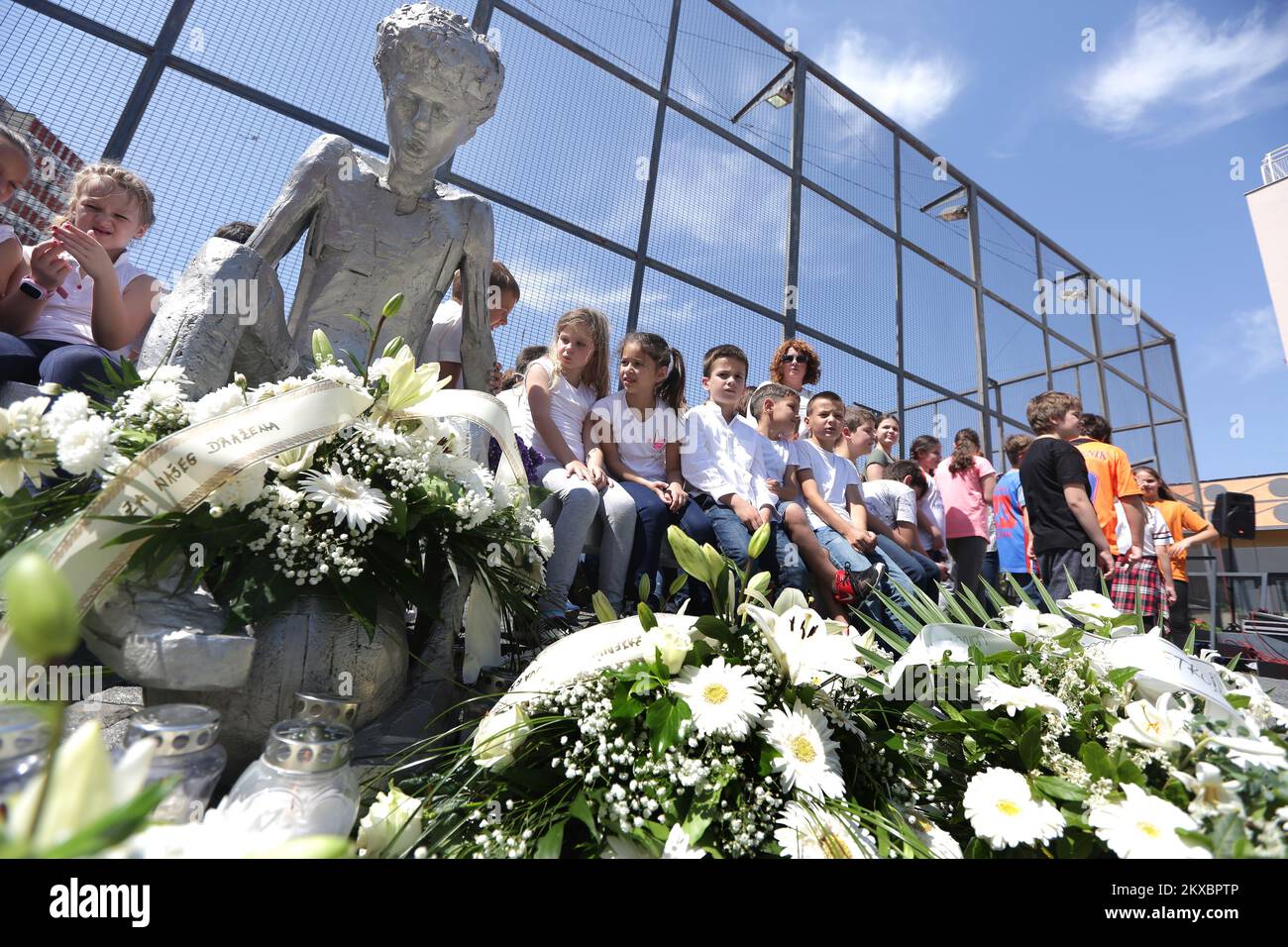 07.06.2019., Croatia, Sibenik - 26th anniversary of the tragic death of ...