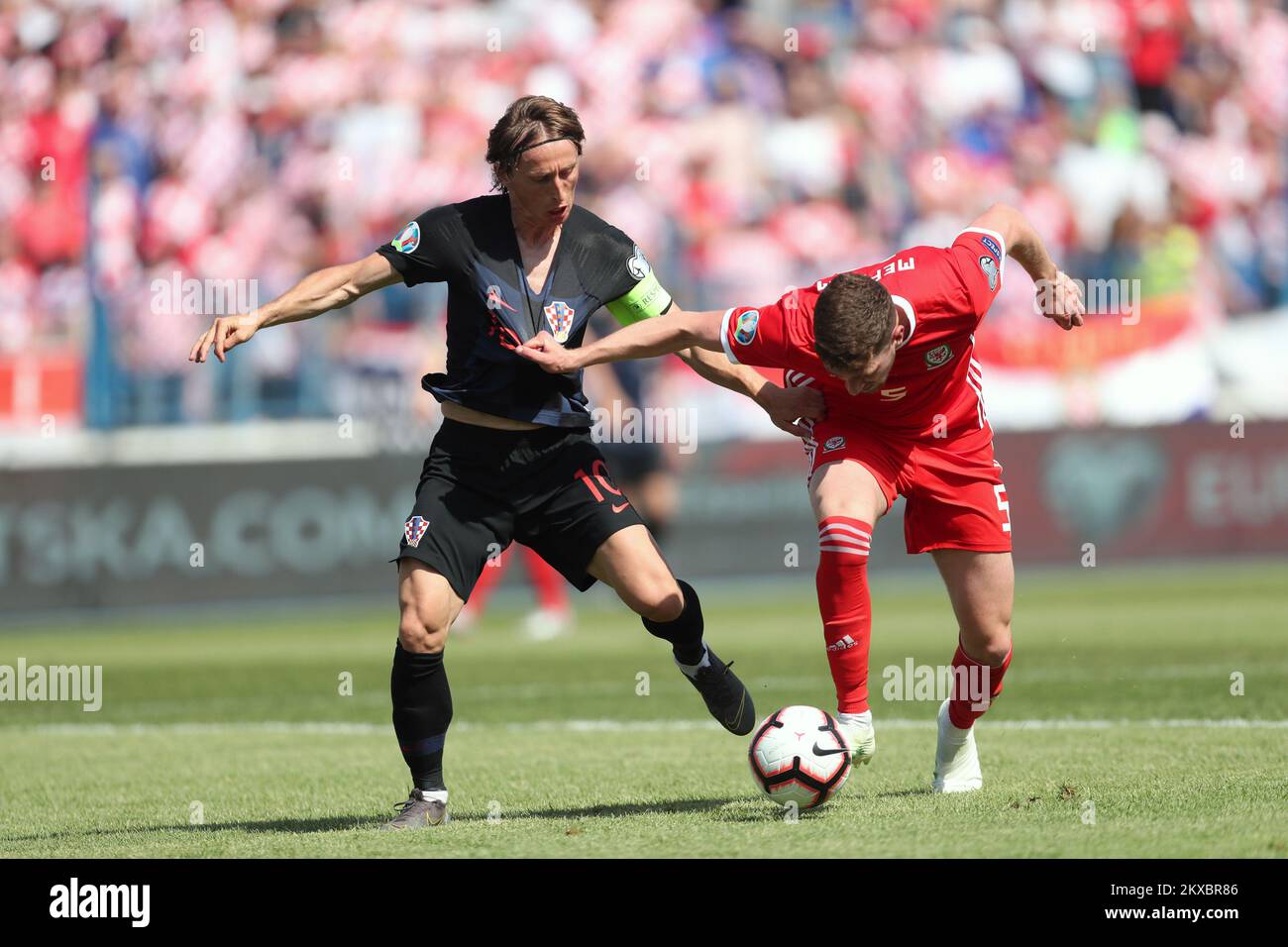 08.06.2019., stadium Gradski vrt, Osijek - UEFA Euro 2020 Qualifying ...