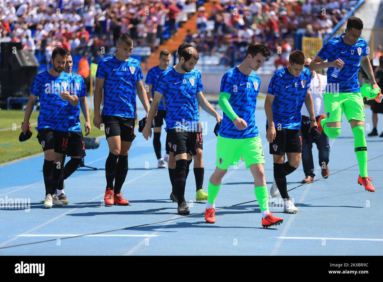 08.06.2019., stadium Gradski vrt, Osijek - UEFA Euro 2020 Qualifying ...