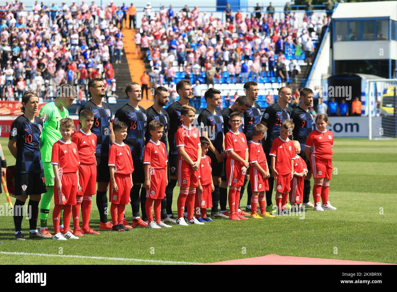 08.06.2019., stadium Gradski vrt, Osijek - UEFA Euro 2020 Qualifying ...