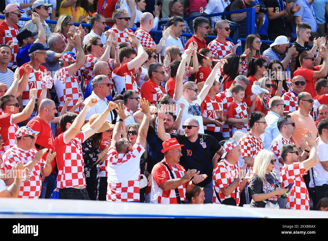 08.06.2019., stadium Gradski vrt, Osijek - UEFA Euro 2020 Qualifying ...