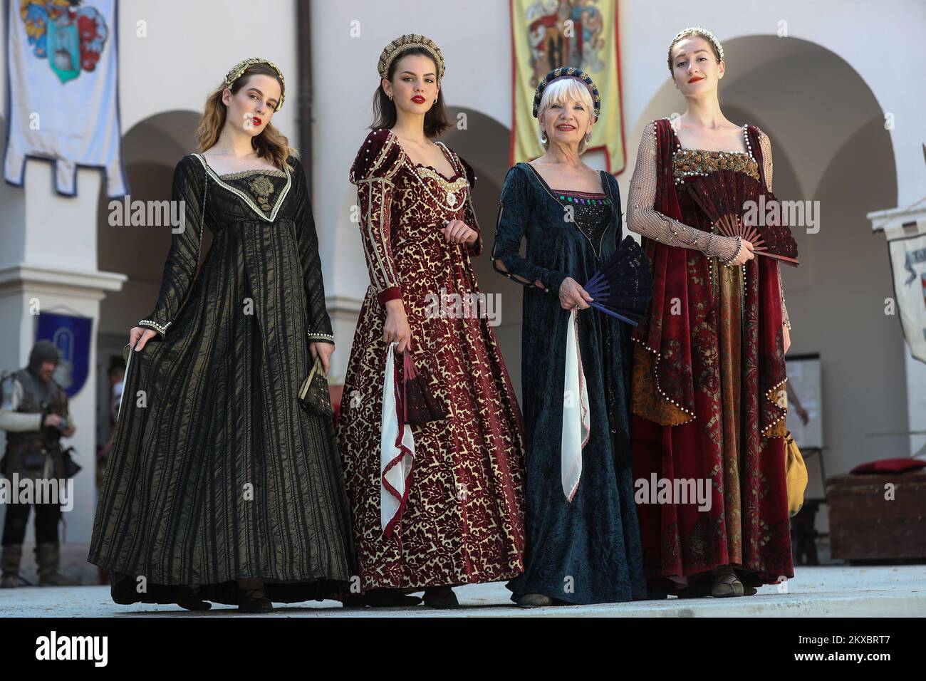 08.06.2019., Gornja Stubica, Croatia - Knights' tournament - Middle ...