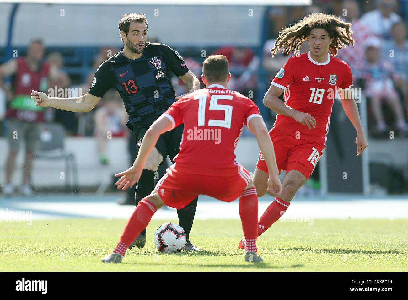 08.06.2019., stadium Gradski vrt, Osijek - UEFA Euro 2020 Qualifying ...