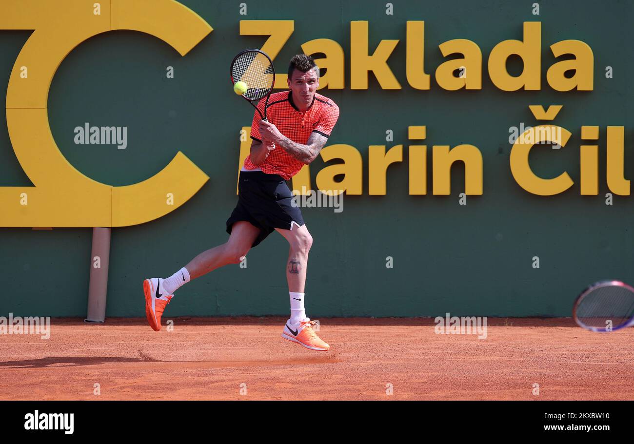 12.06.2019., Zagreb, Croatia - Famous Croatian athletes played tennis ...