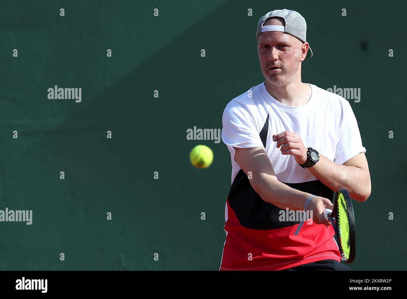 12.06.2019., Zagreb, Croatia - Famous Croatian athletes played tennis ...