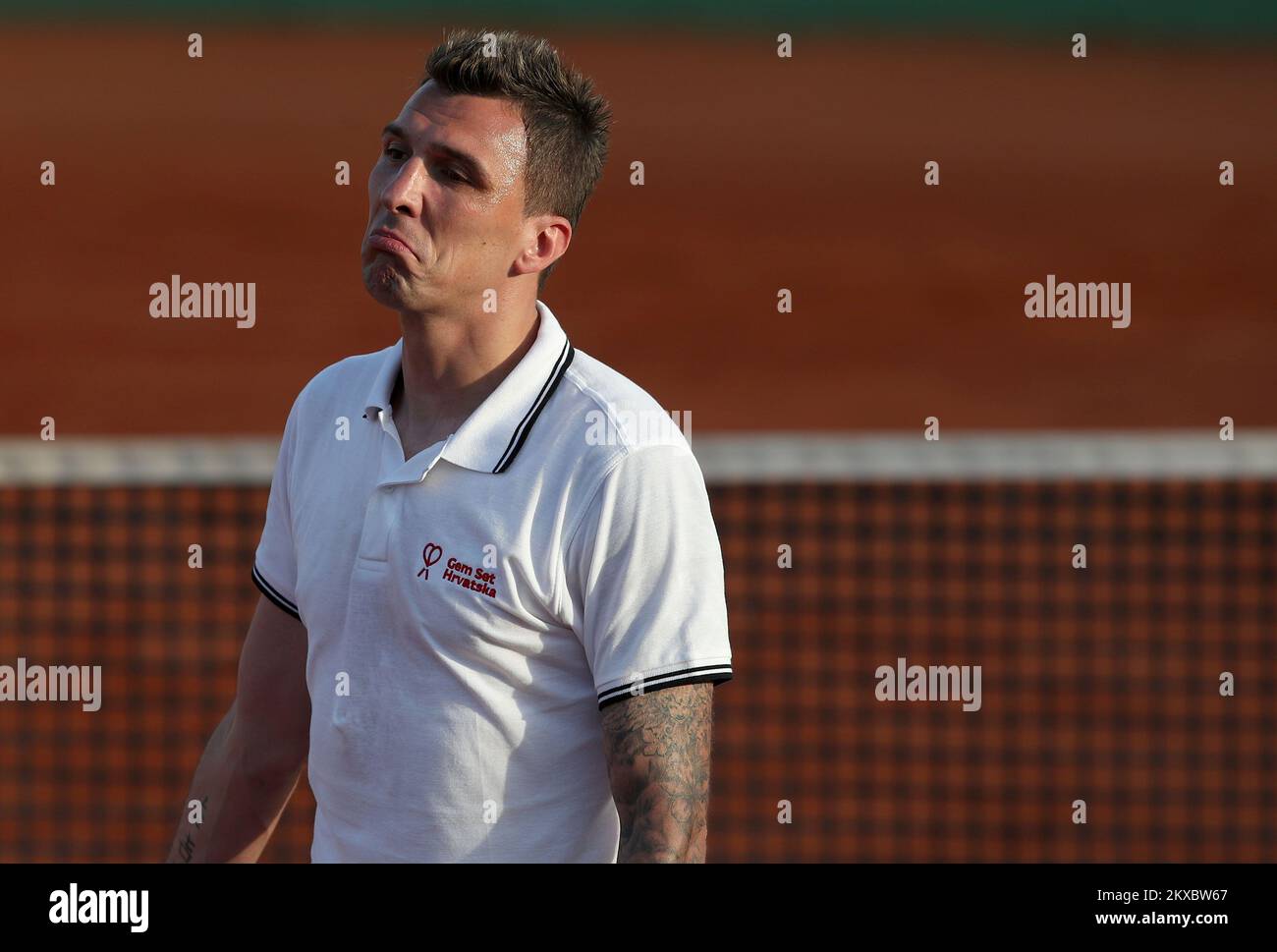 12.06.2019., Zagreb, Croatia - Famous Croatian athletes played tennis ...