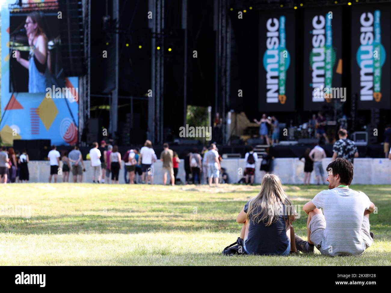 24.06.2019., Zagreb, Croatia - The Infected performs at Day One of ...