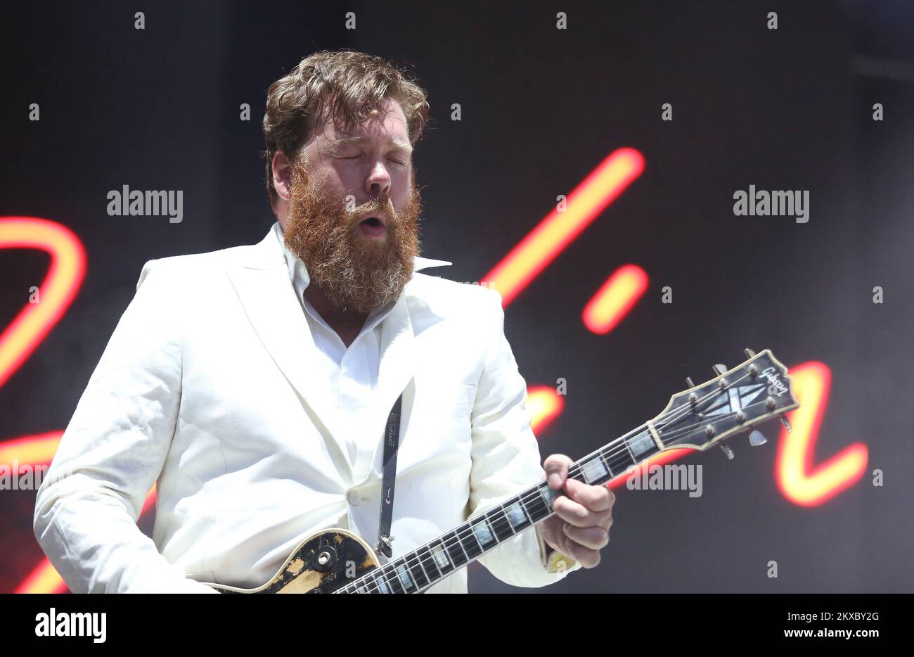 24.06.2019., Zagreb, Croatia - The Hives performs at Day One of INmusic ...
