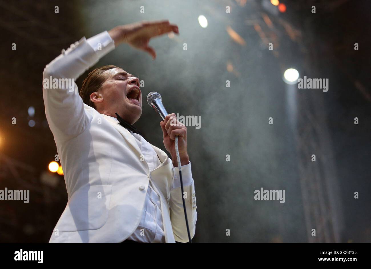 24.06.2019., Zagreb, Croatia - The Hives performs at Day One of INmusic ...