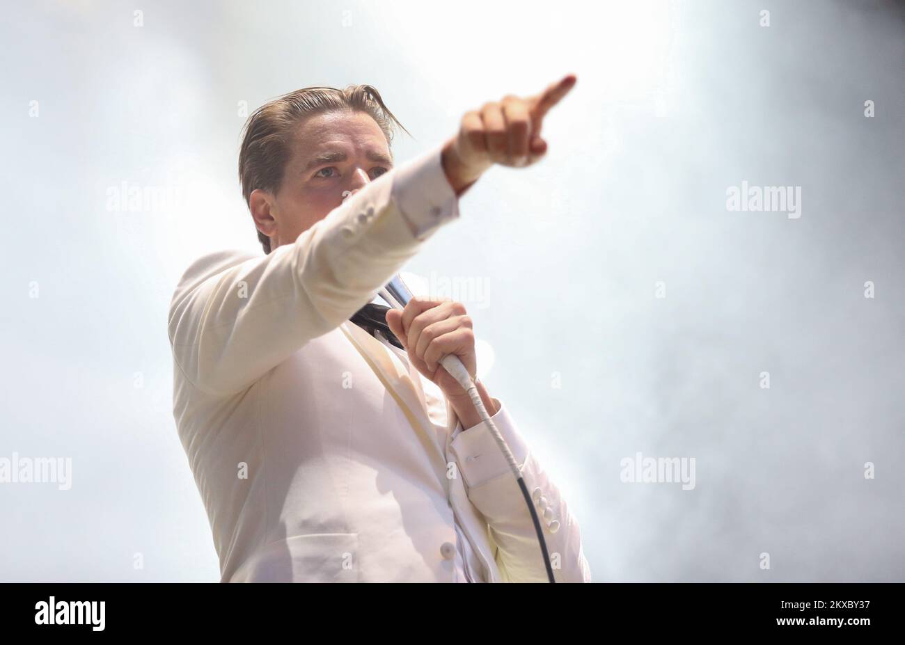 24.06.2019., Zagreb, Croatia - The Hives performs at Day One of INmusic ...