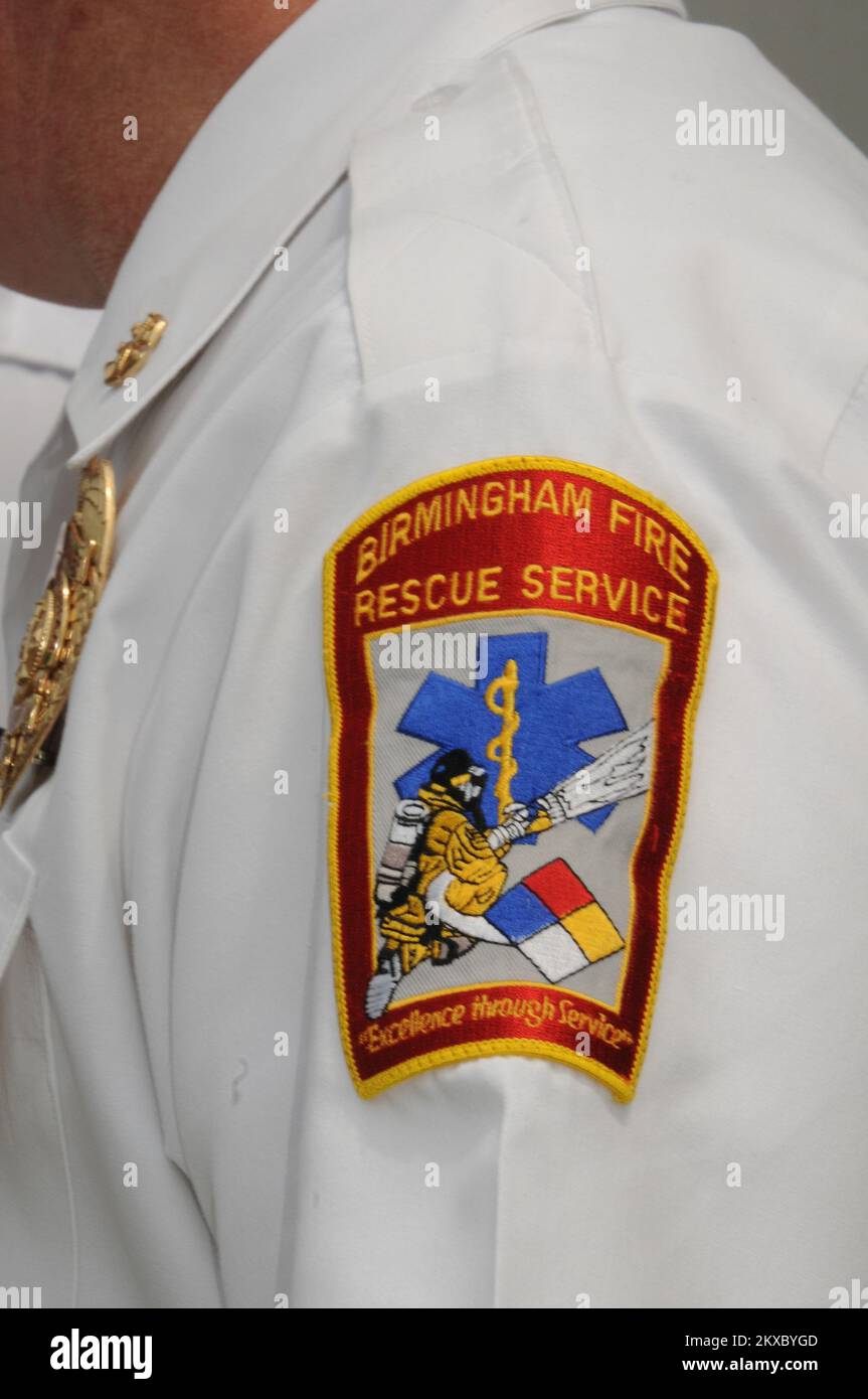 Shoulder Patch of Birmingham Fire and Rescue Service. Alabama Severe ...