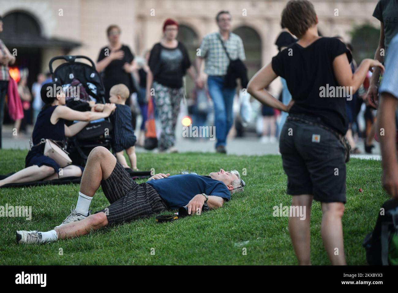 25.06.2019., Croatia, Zagreb- National Folk Dance Ensemble of Croatia ...