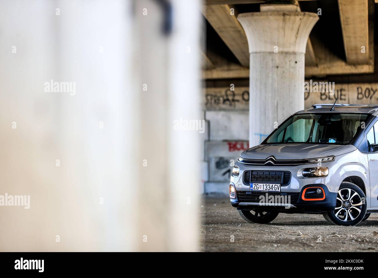 14.02.2019., Zagreb, Croatia - Car Citroen Berlingo. Photo: Slavko ...