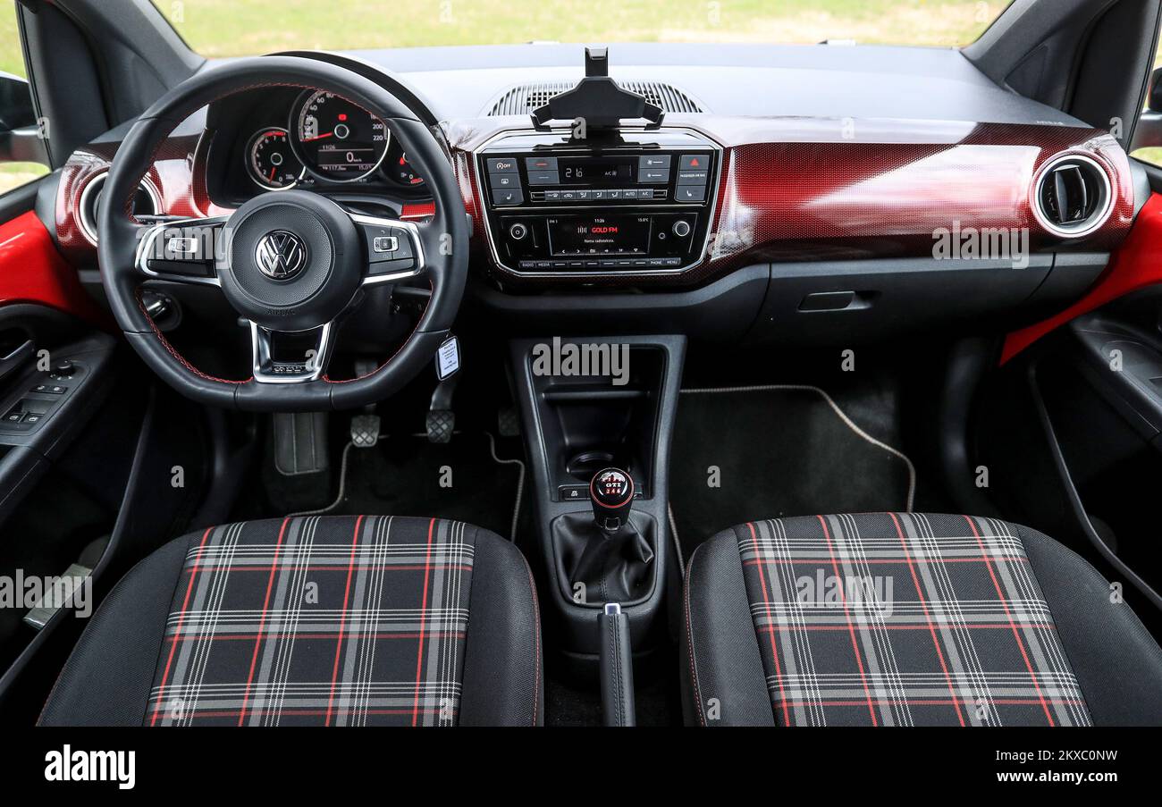 29.03.2019., Zagreb, Croatia - Car Volkswagen UP GTI. Photo: Slavko ...