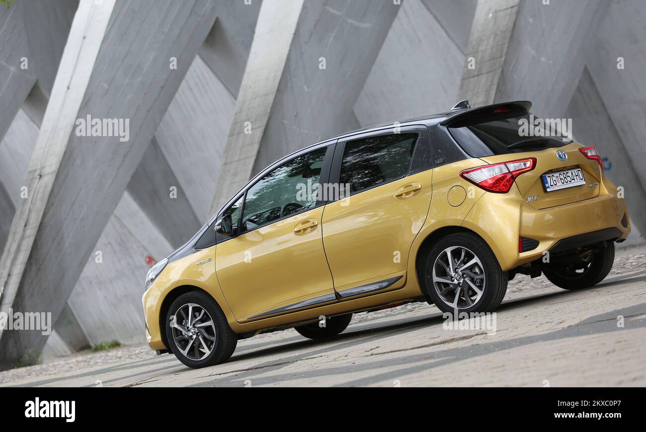 04.04.2019., Zagreb, Croatia - Car Toyota Yaris limited. Photo: Marko ...